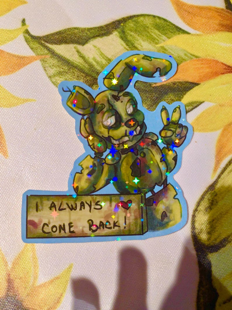 Springtrap Five Nights at Freddy’s William Afton Water Resistant ...