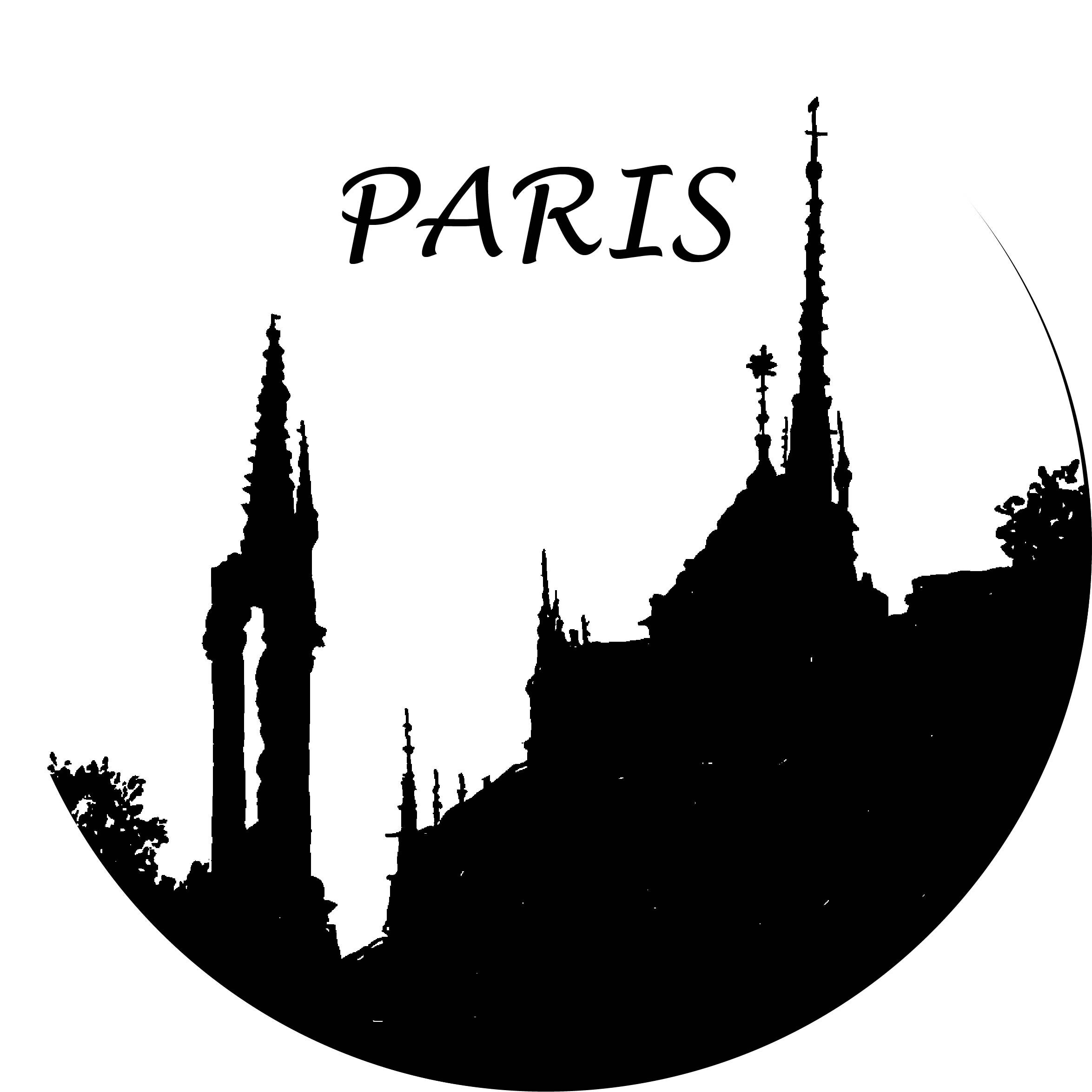 Paris France Png Ink Hand Drawn Vector - Etsy
