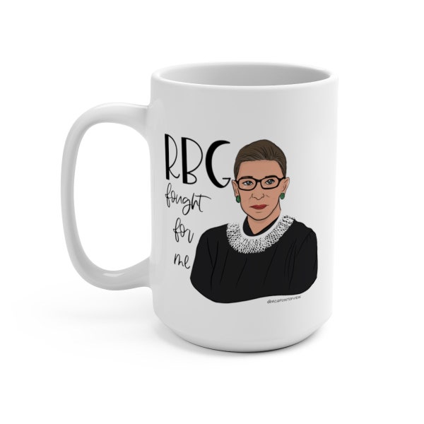 Notorious Rbg Mug - Etsy