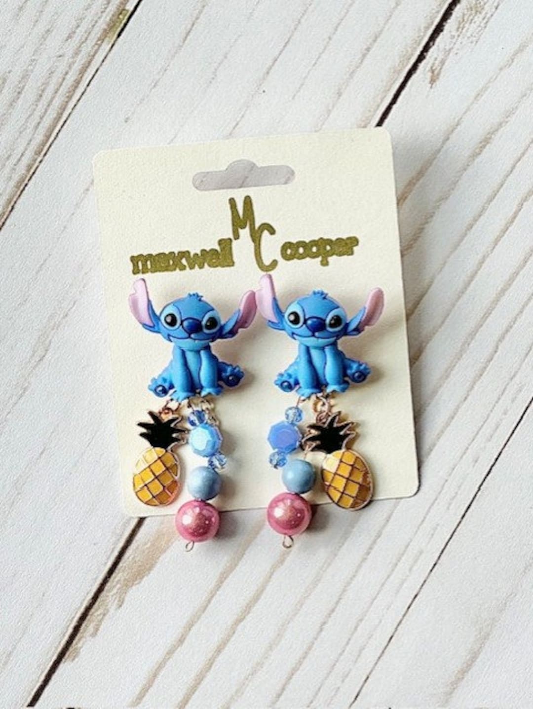 Stitch Earrings/lilo and Stitch Earrings/disney Movie Earrings/theme ...