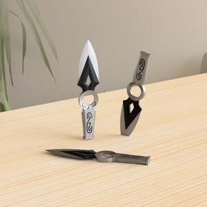 Jett Knife in Valorant Game, Blade Storm, for Cosplay and Gamer, 3d ...