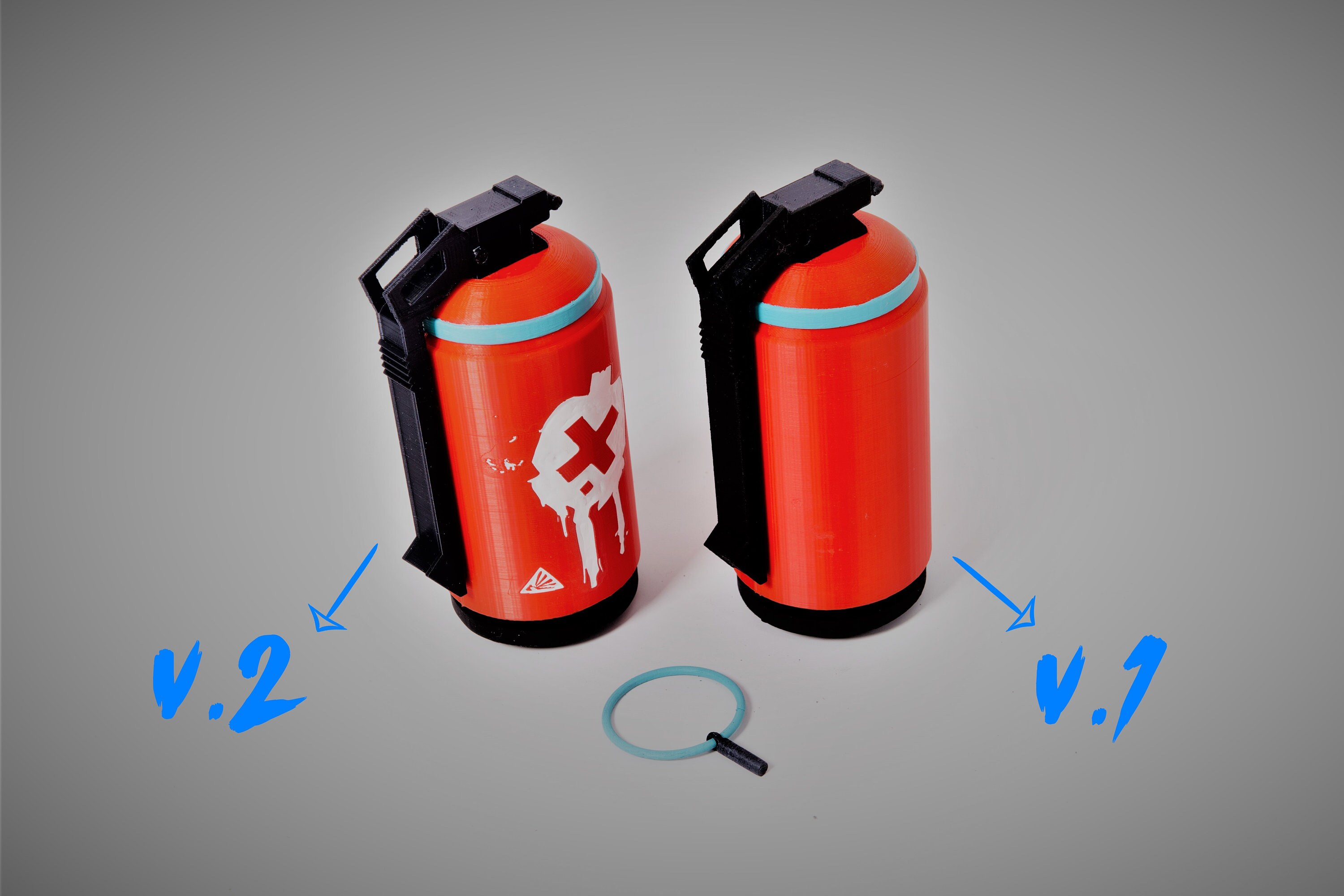 Raze's Grenade for Cosplay and Gamers. Handmade Paint - Etsy UK