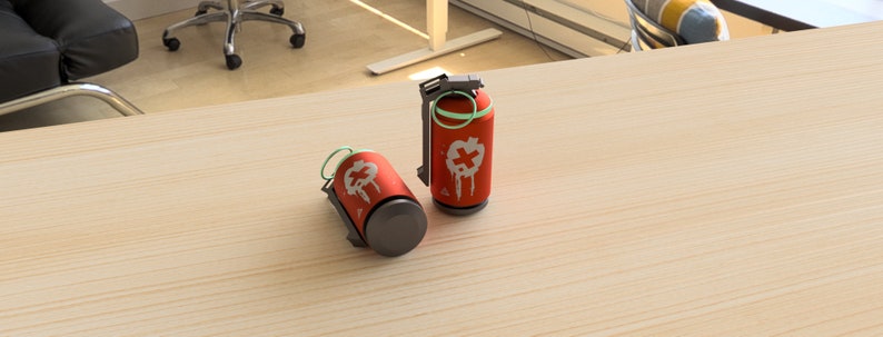 Raze Grenade for Cosplay, Paint Shells , Valorant Game, 3d Printable ...