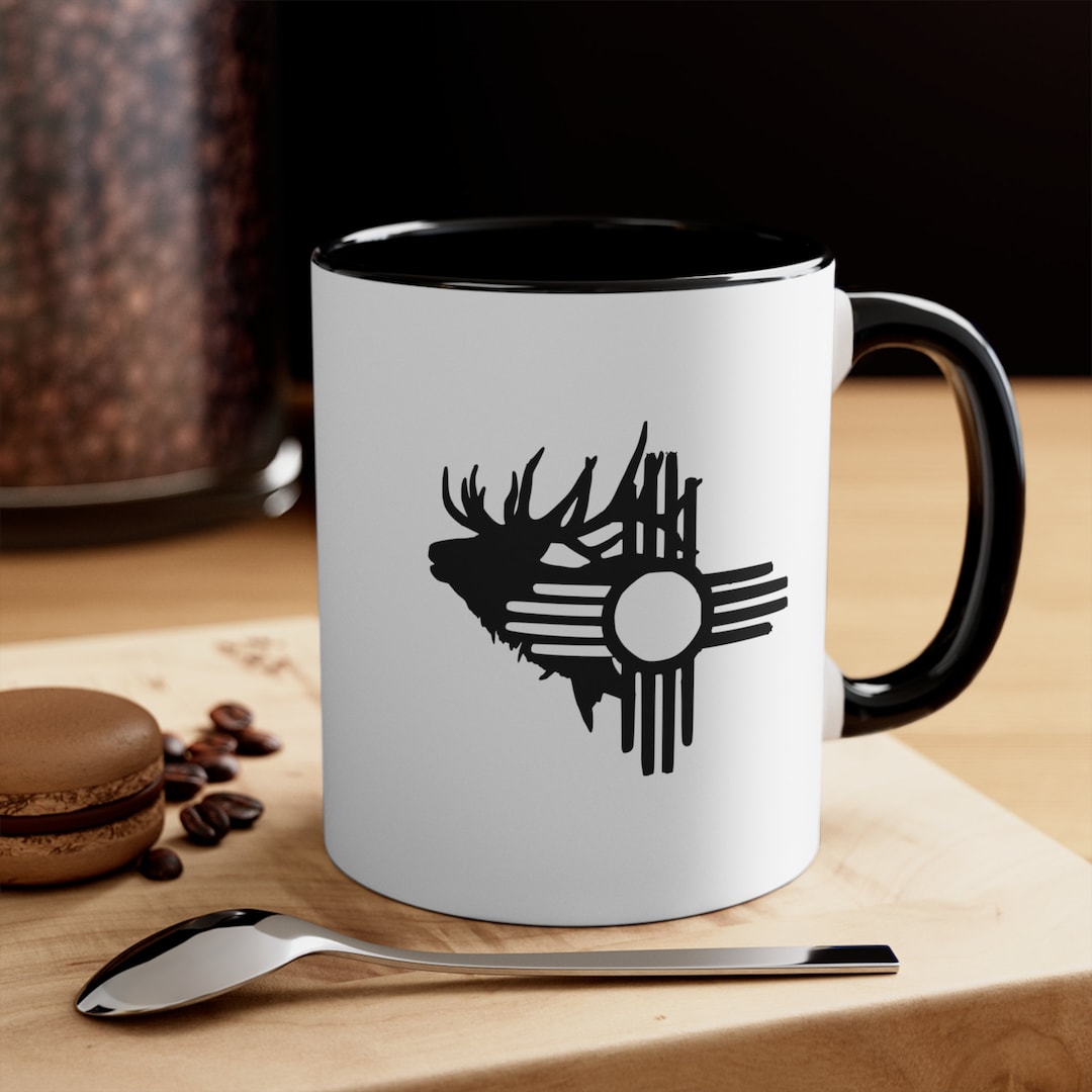 Zia Elk Coffee Mug Hunting Coffee Mug Coffee Mug for Dad - Etsy