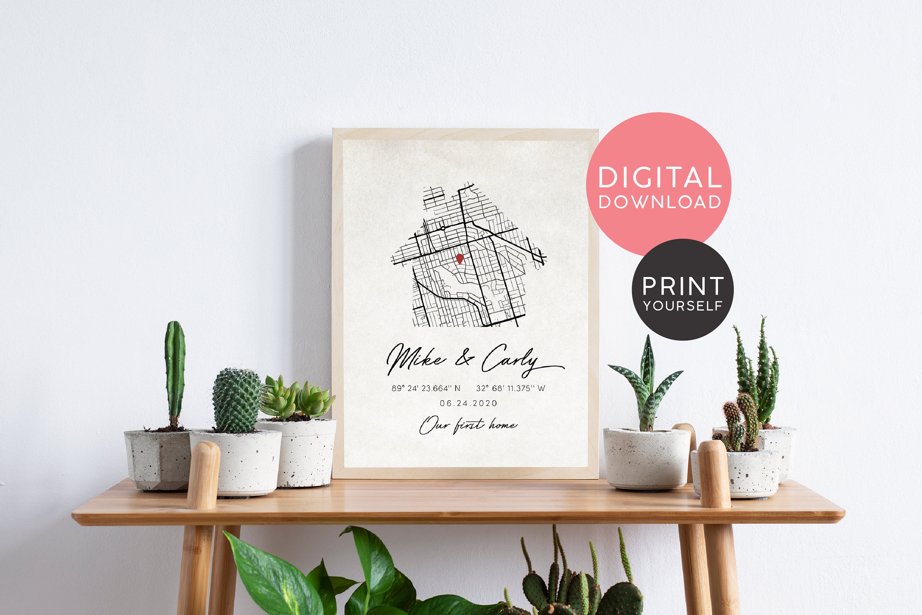 Personalized Housewarming Gift / Our First Home / First Home - Etsy