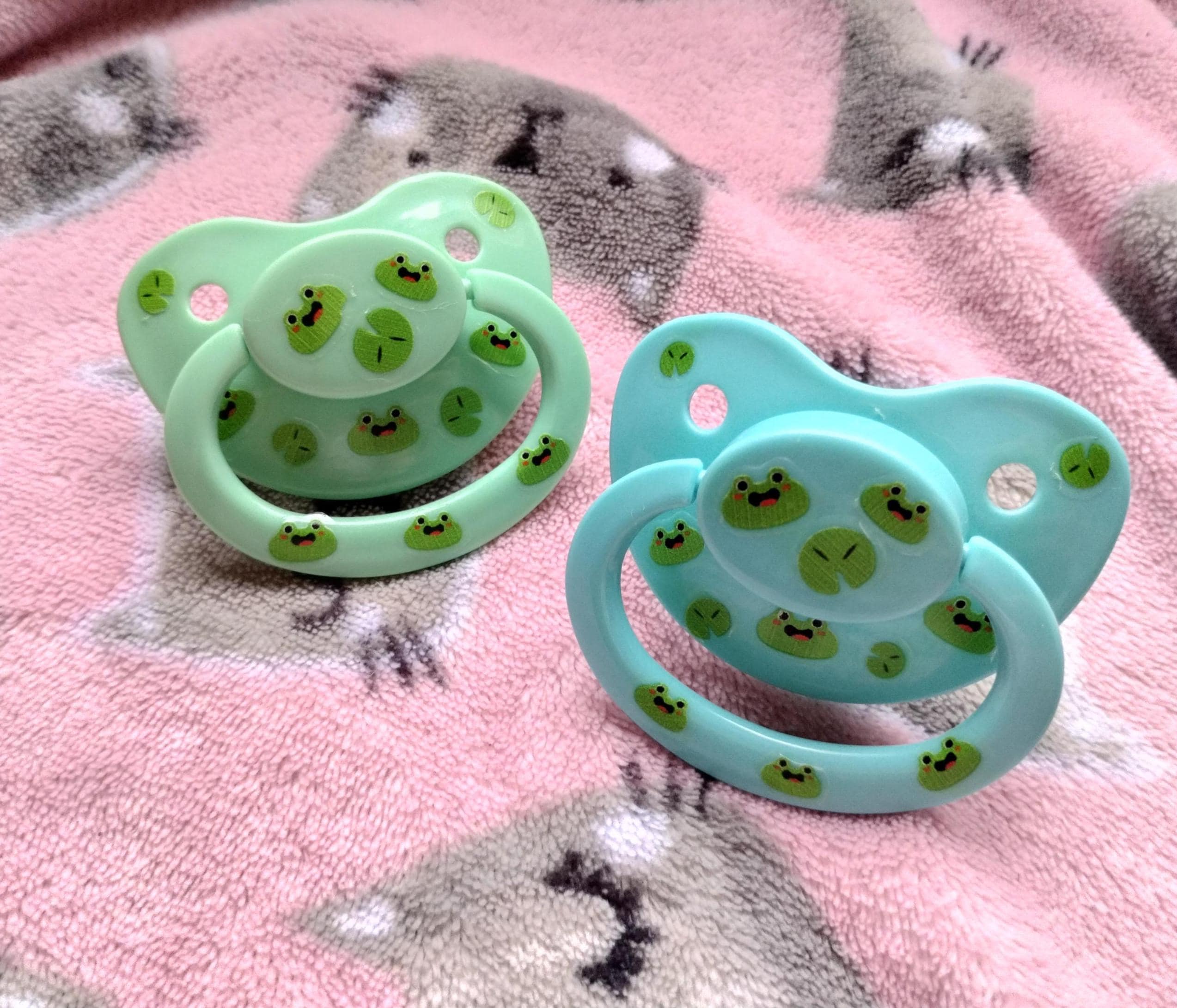 Froggy Print Adult Pacifier | for Littlespace, Agere - Etsy