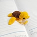 Crochet Sea Turtle Unique Bookmark - Etsy