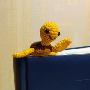 Crochet Sea Turtle Unique Bookmark - Etsy
