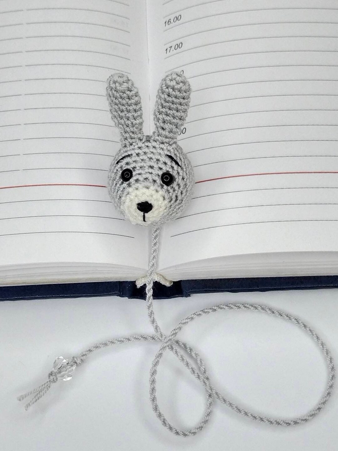 Bunny Bookmark Crochet Bookmark Gifts for Readers - Etsy
