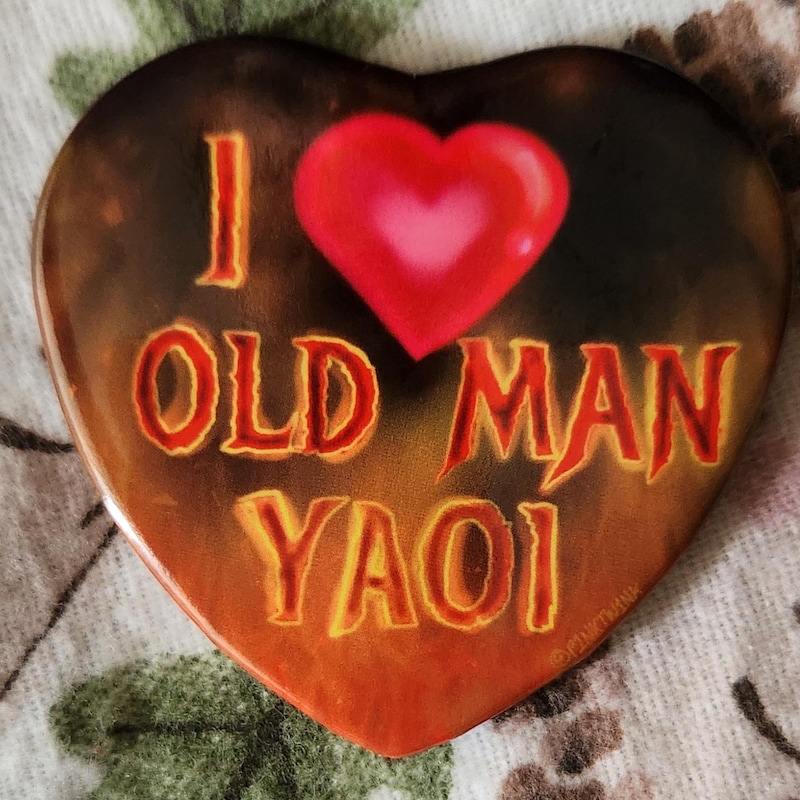 Yaoi Heart Pin - Etsy UK
