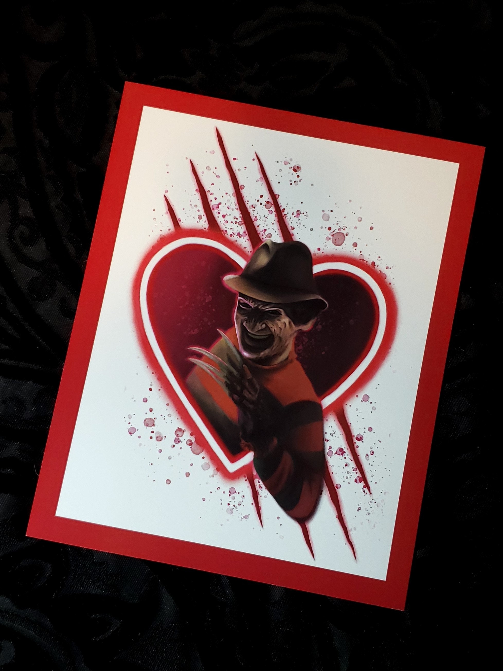 Freddy Valentine Art Print - Etsy