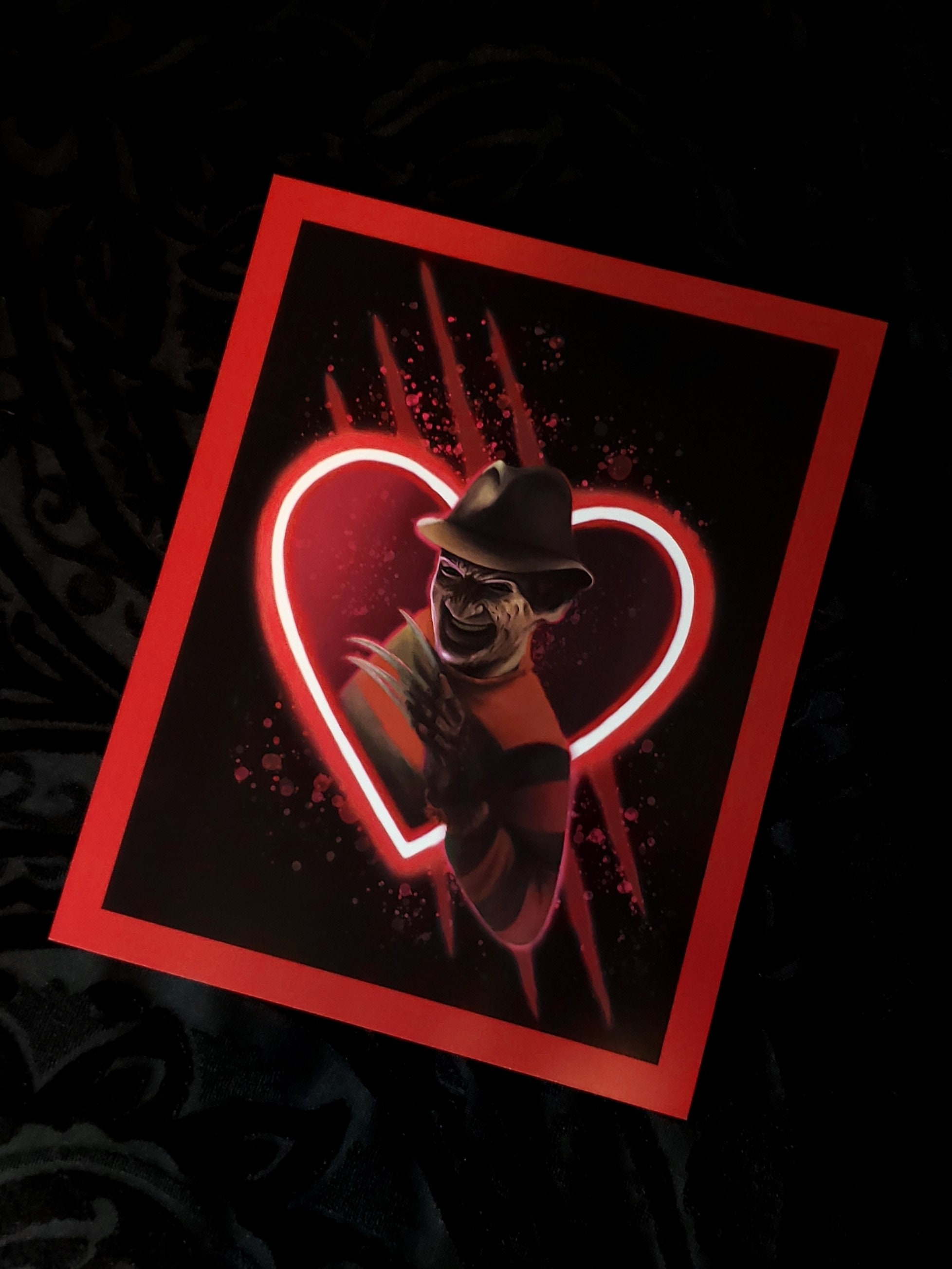 Freddy Valentine Art Print - Etsy