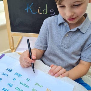 Reception Key Words High Frequency Words Starting School - Etsy UK