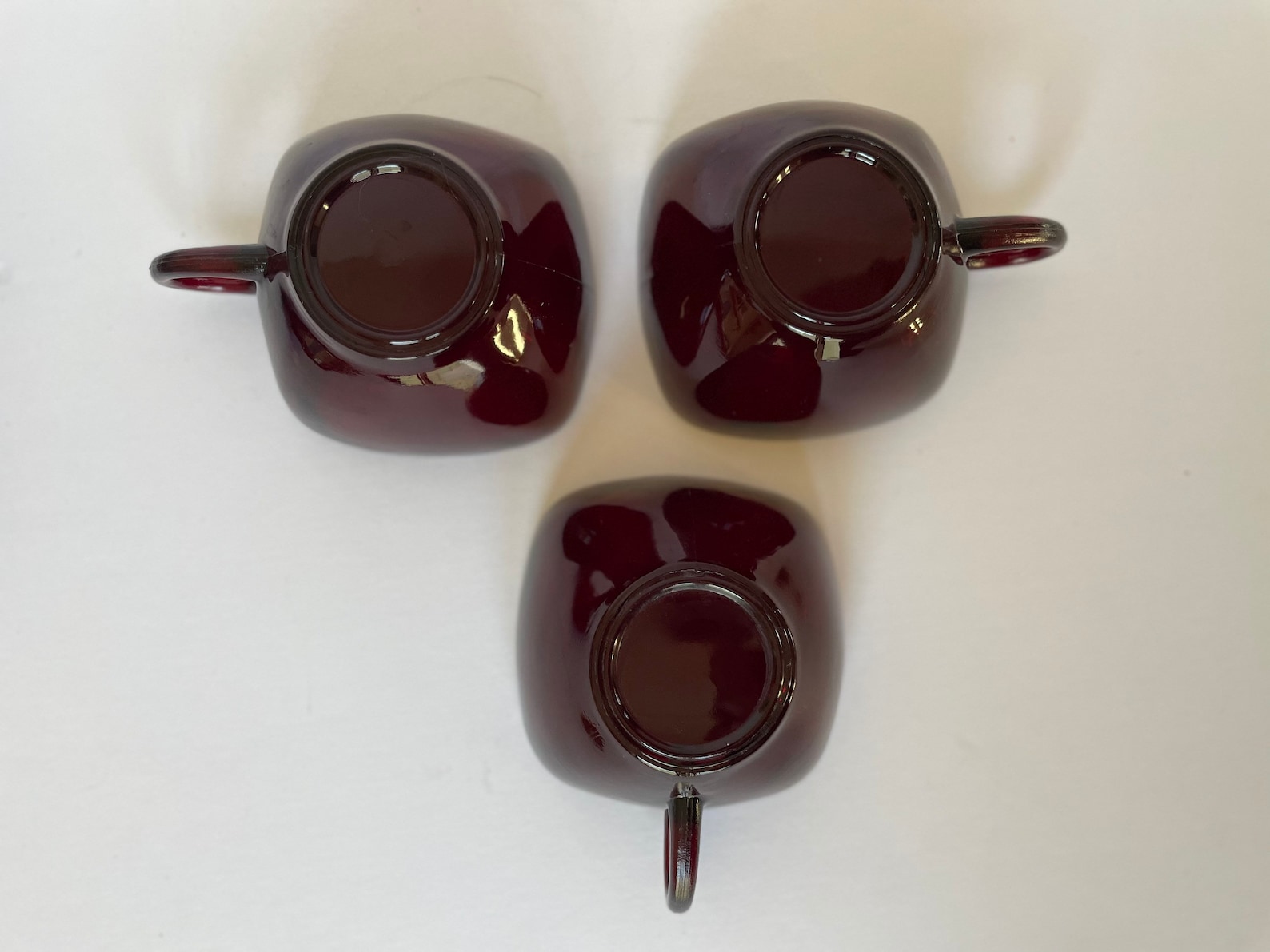 Gorgeous Vintage Glass Tea Set - Etsy UK