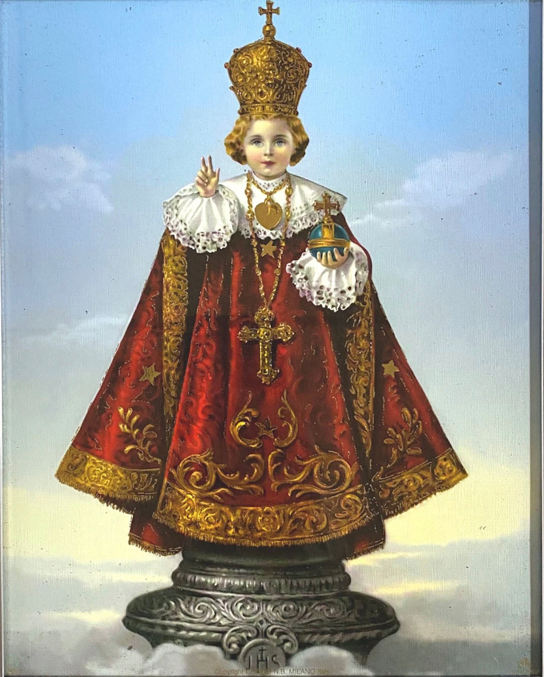 Holy Infant Jesus of Prague Child Unframed Picture Print Poster ...
