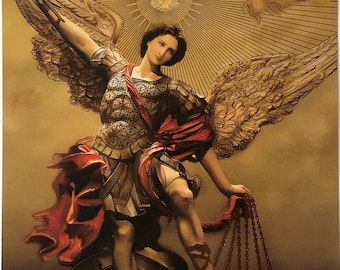 St Michael Wall Art - Etsy