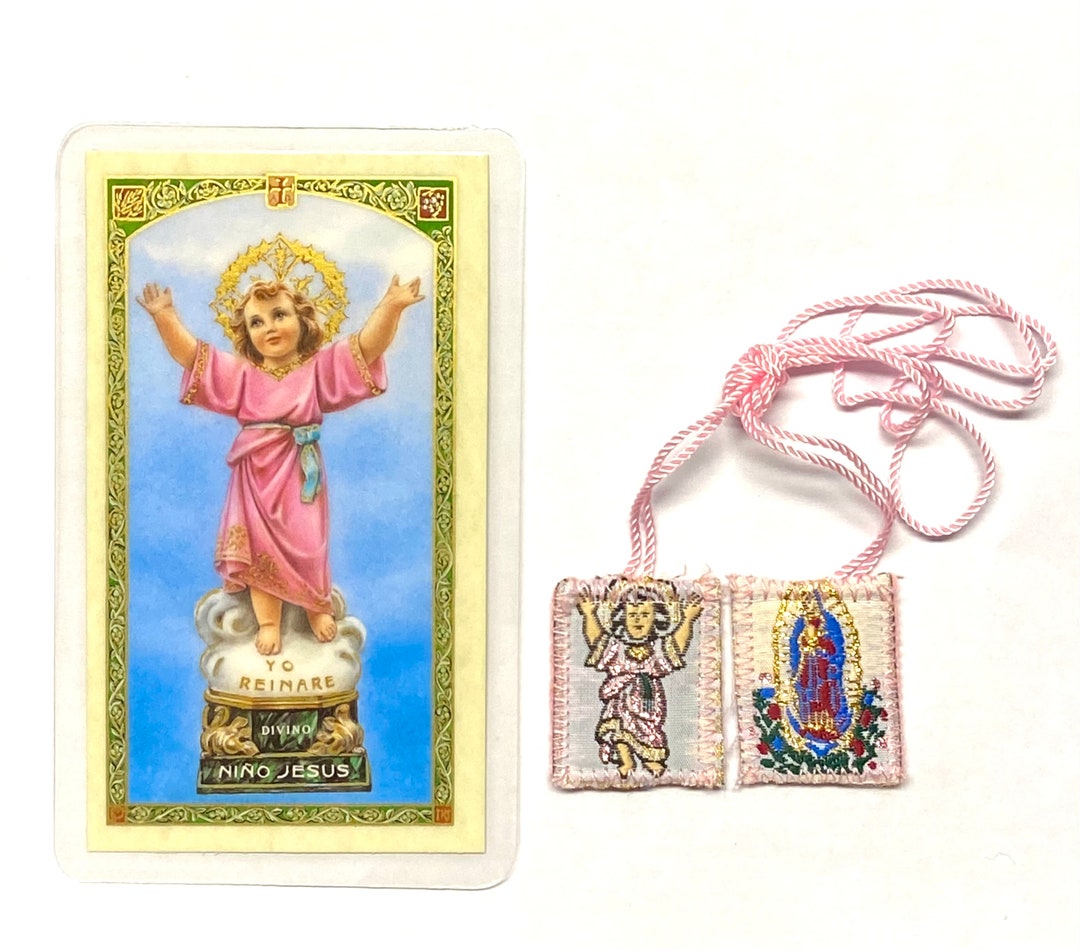 Holy Divine Child Nino Divino English Holy Prayer Card - Etsy