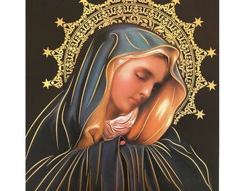 Our Lady of Sorrows Virgin Mary Mater Dolorosa Catholic Art Poster 12 X ...