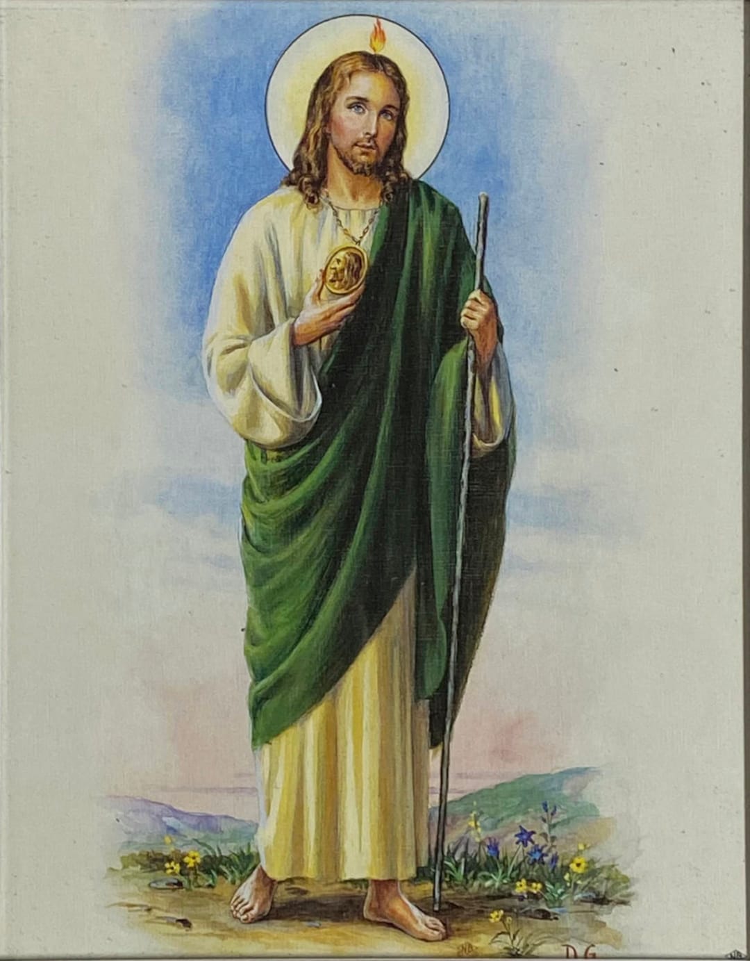 St. Jude Thaddeus Unframed Picture Print 8x10 Poster Ready to Be Framed ...