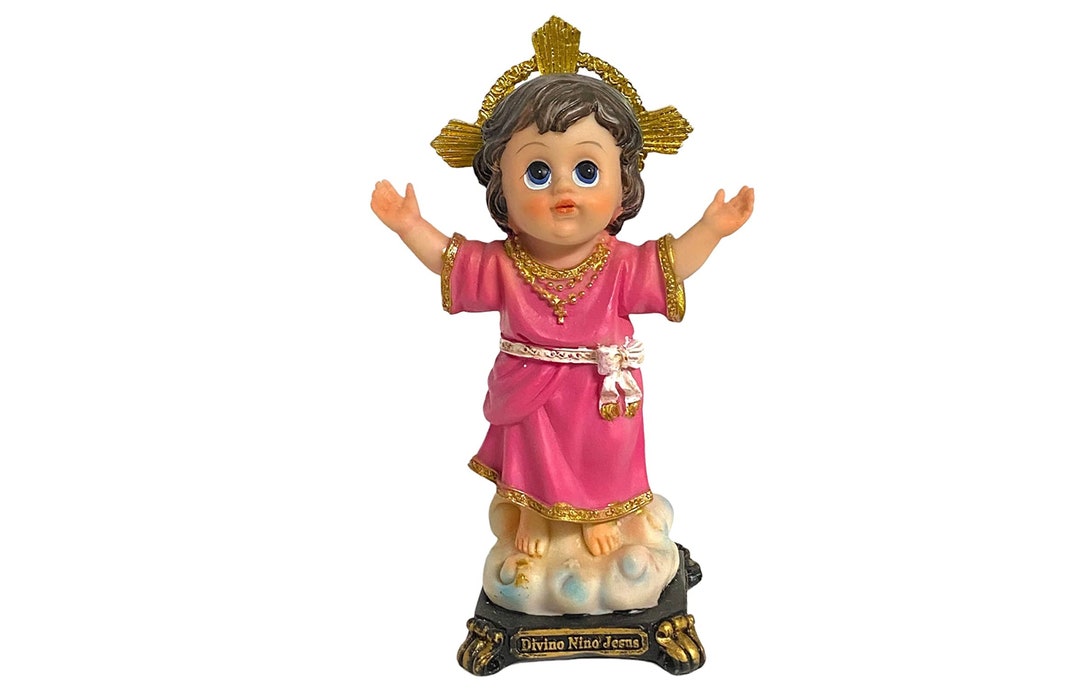 Holy Divine Child Jesus Small Figurine Statue 5 Inches Home Decor ...