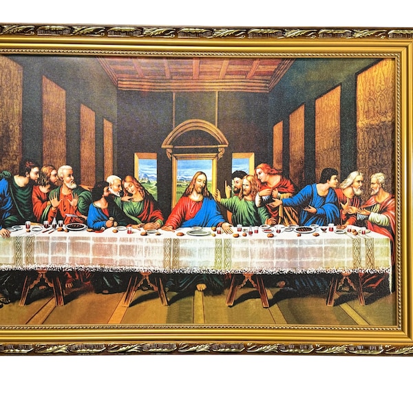 Last Supper Picture Frame - Etsy