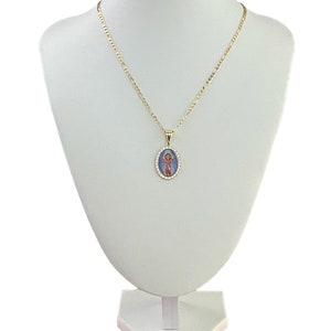 Holy Divine Child Jesus 14K Gold Plated Pendant Charm Necklace With ...