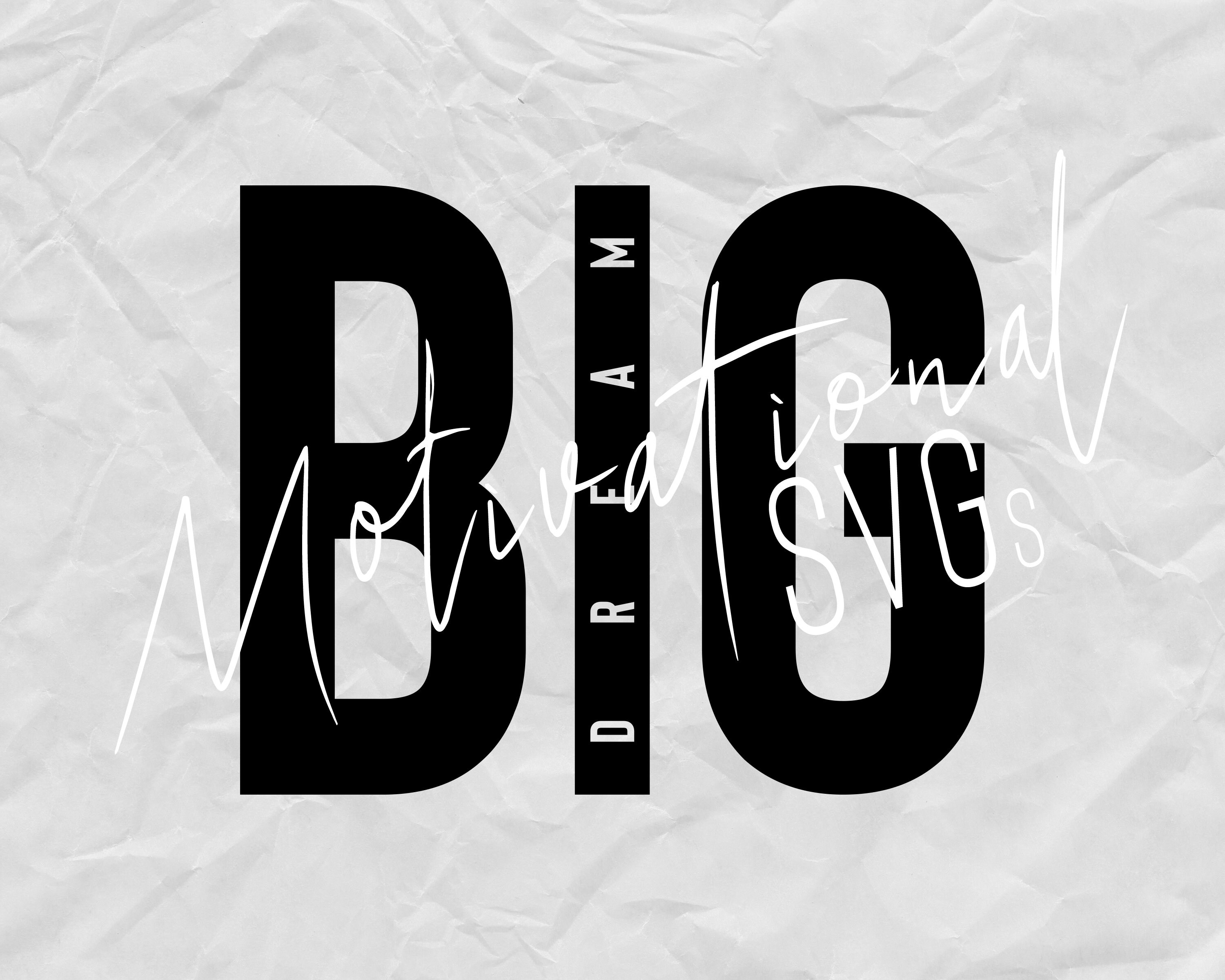 Dream Big - Digital File Bundle (svg, Dxf, Eps, Jpg, Png) - Etsy
