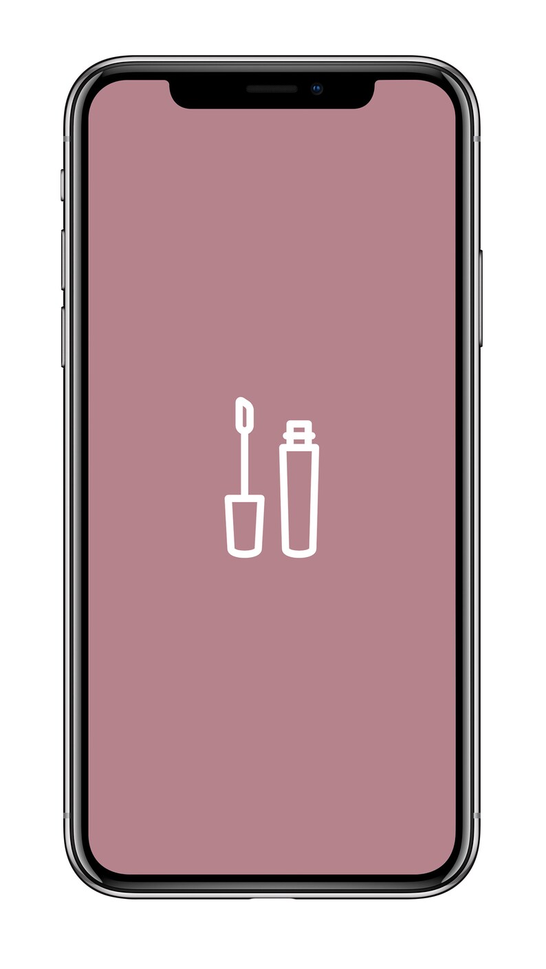 Beauty Instagram Highlight Covers Mauve, Maroon, Makeup, Hair, Nails ...