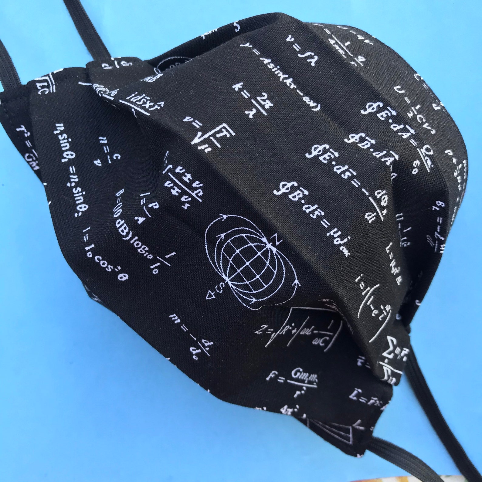 Regular or Large Physics Maths Science Cotton Mask | Etsy UK