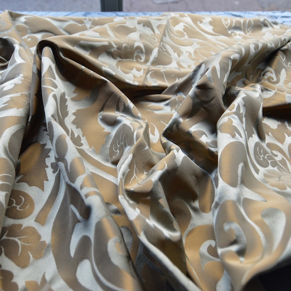 Silk Damask Fabric - Etsy