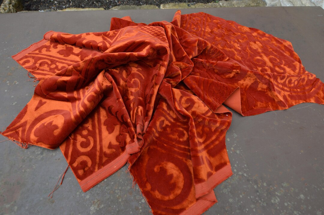 Baroque Plush Velvet Remnants. - Etsy