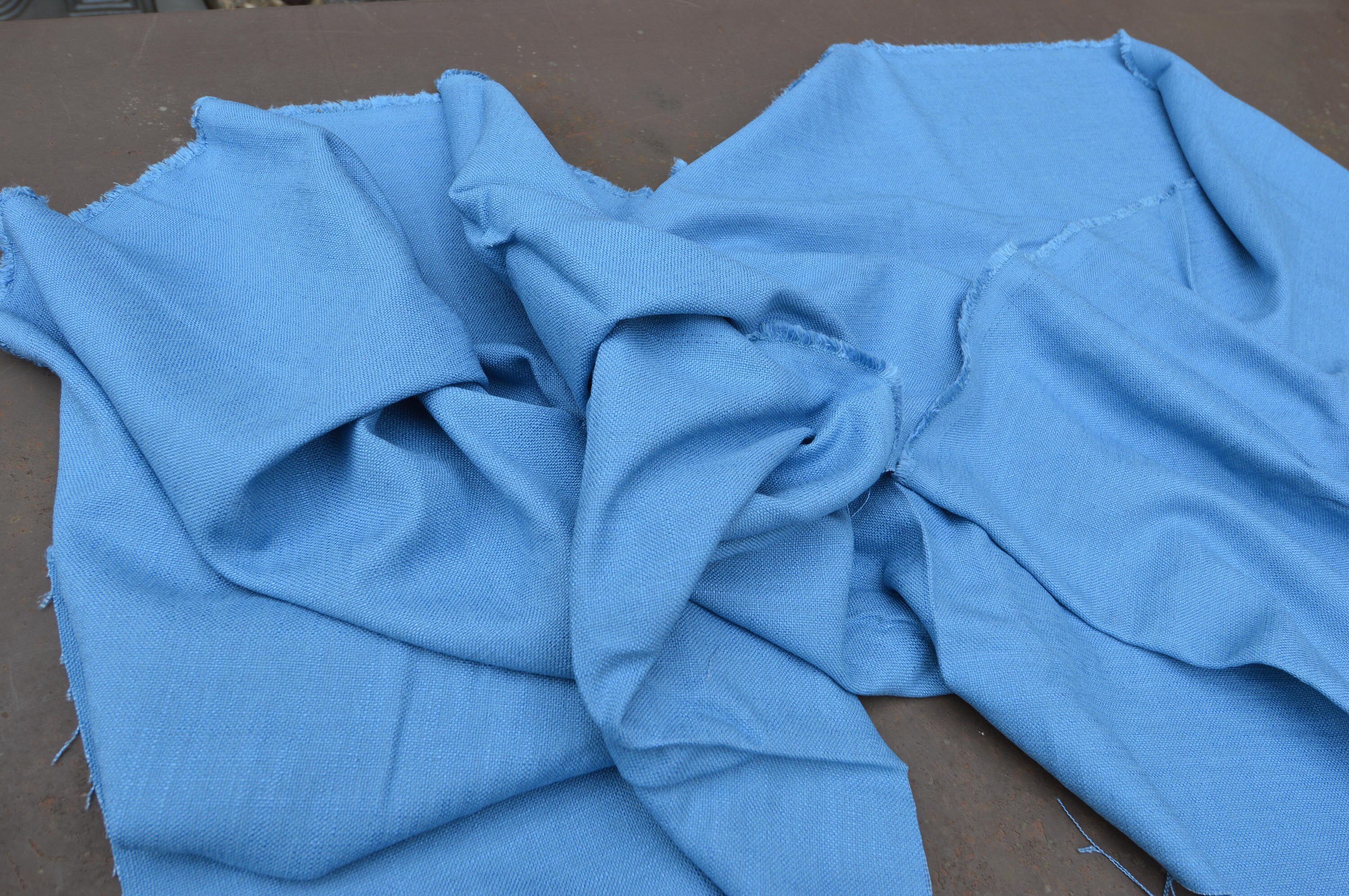 Cornflower Blue Linen - Etsy