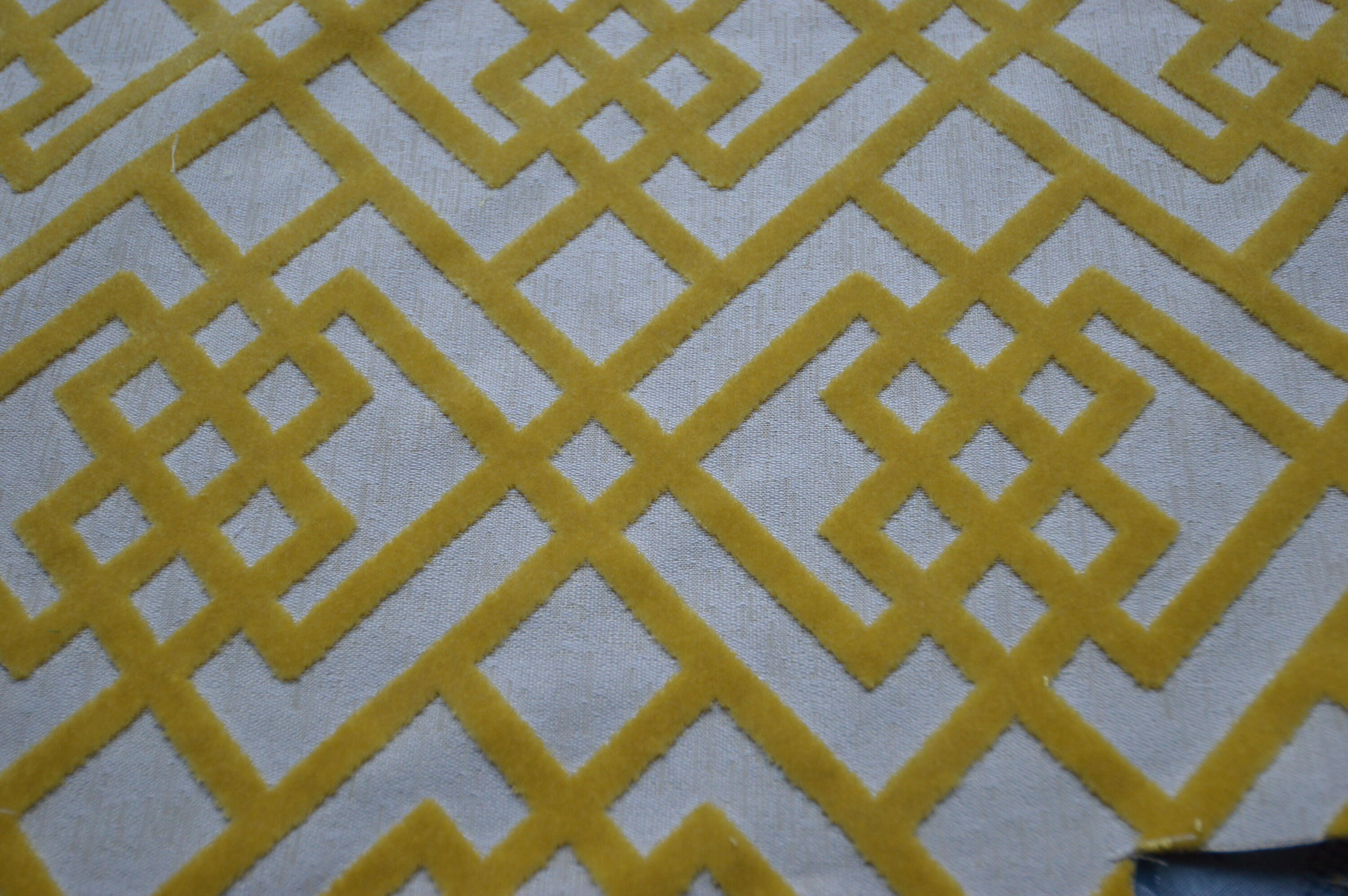 Remnant of Silk Chinese Trellis Fabric - Etsy
