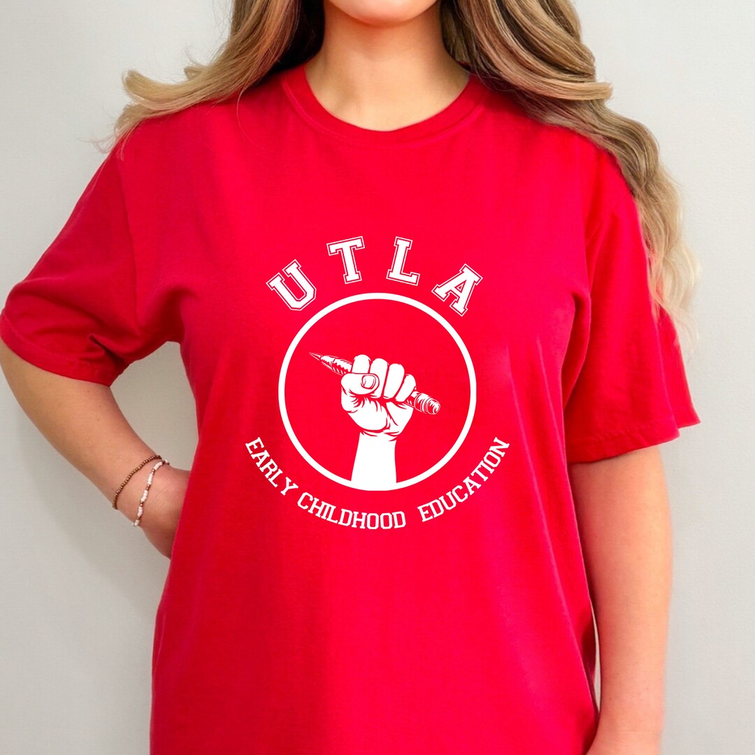 UTLA Early Childhood Education Fist Shirt - Etsy