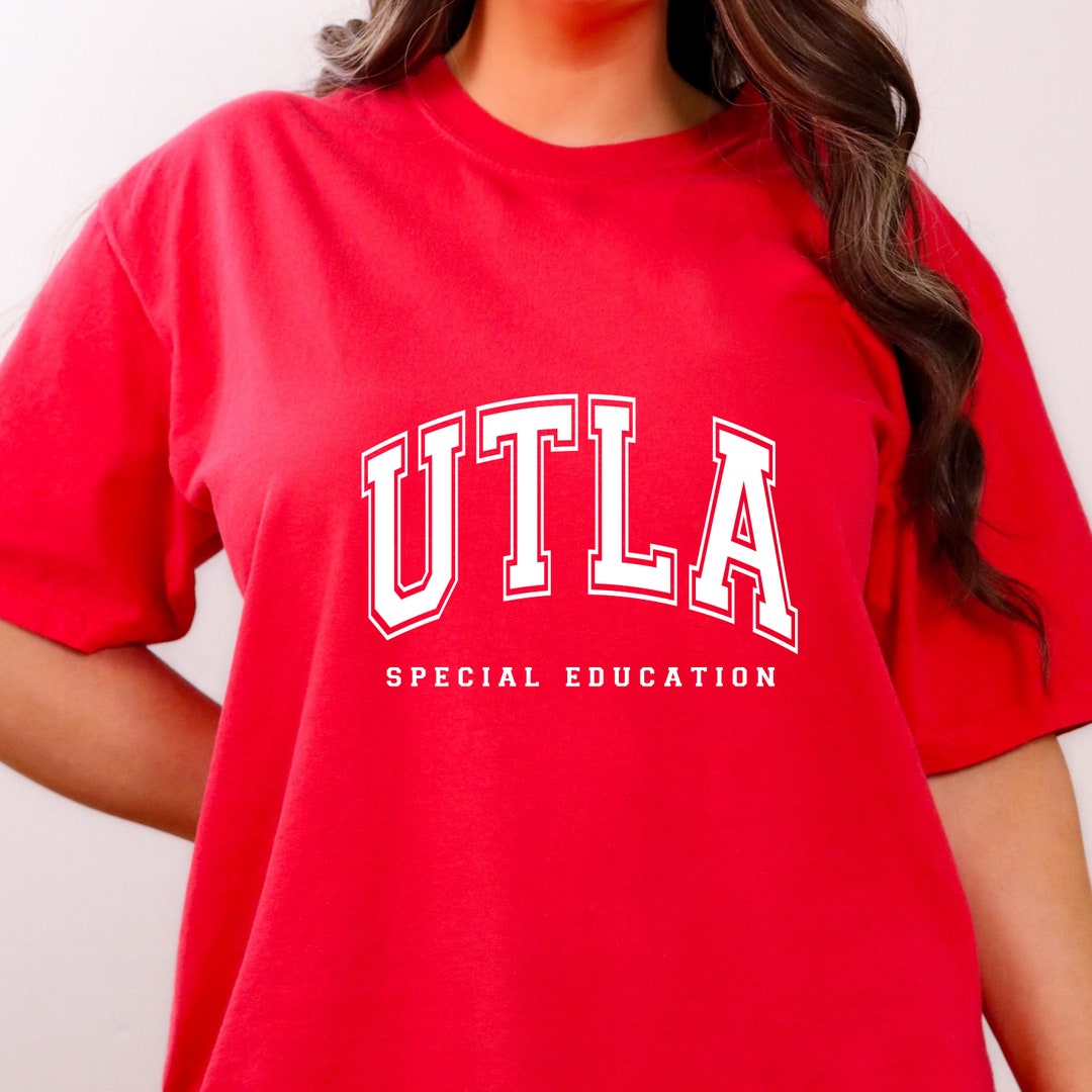 UTLA Special Education Retro Font - Etsy