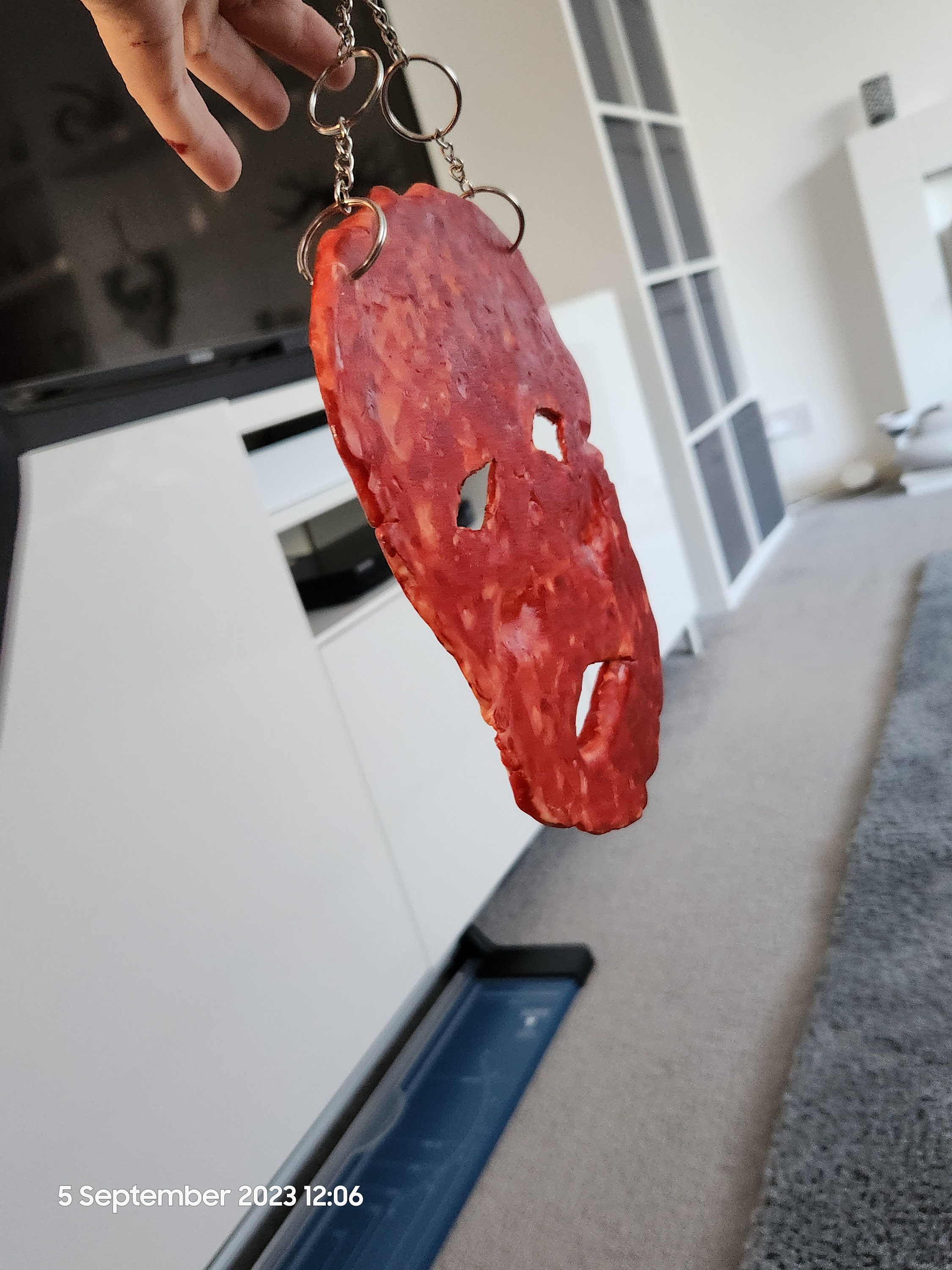Gory Realistic Hanging Skin Mask - Etsy UK