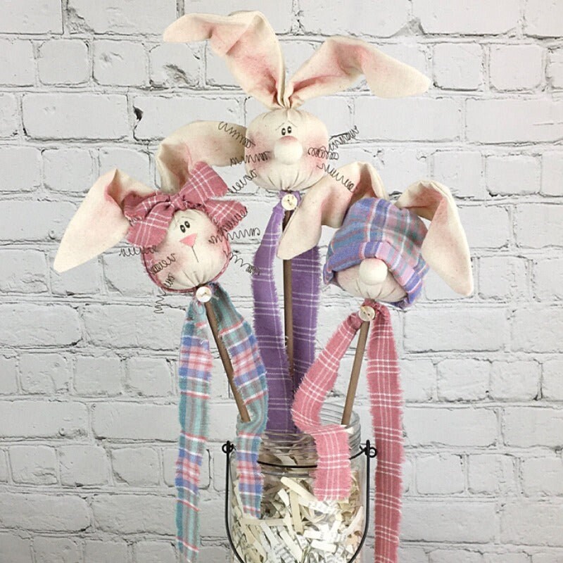 Honey and Me, Bunny Wand, Spring Bunny, Bunny With Bow, Spring Decor ...