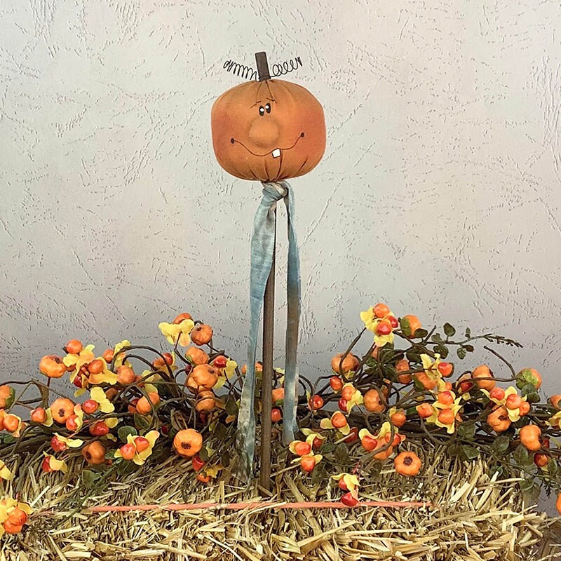 Honey and Me Pumpkin Head Fall Wreath Attachment Wreath - Etsy