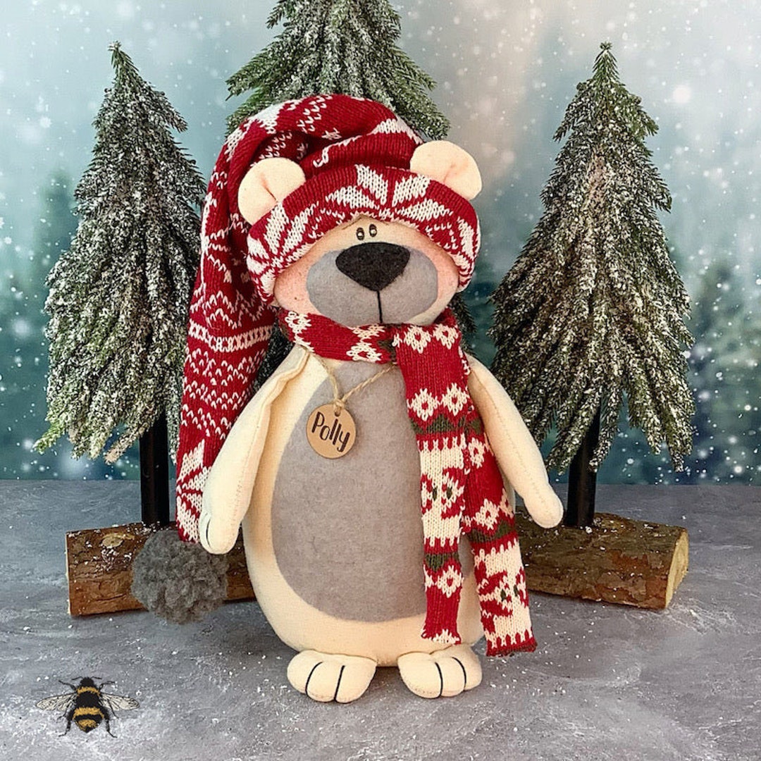 Honey and Me, Polar Bear Doll, Polar Bear With Hat, Polar Bear ...