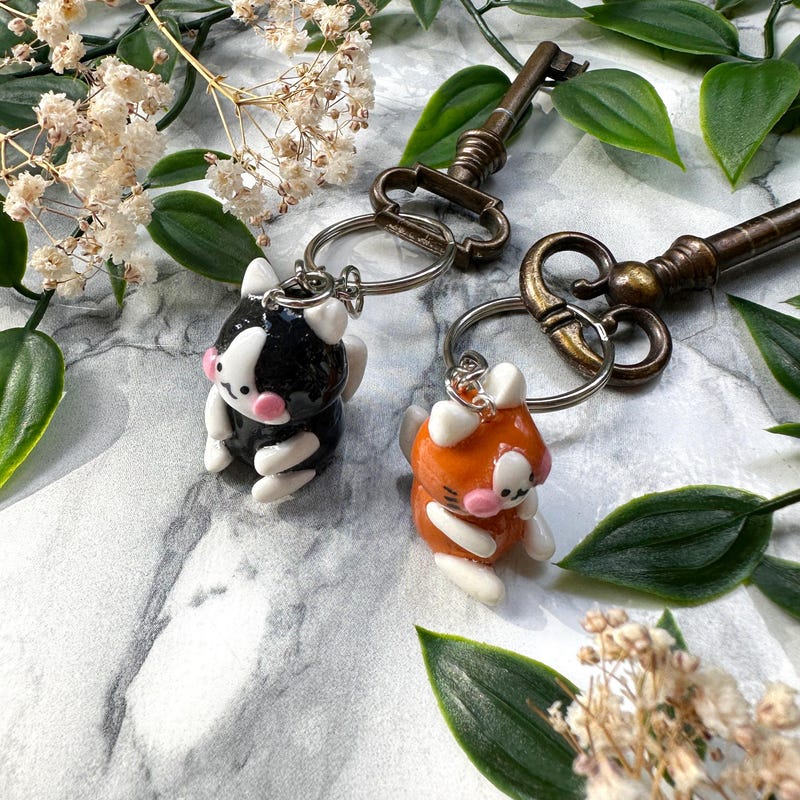 Clay Key Chain - Etsy