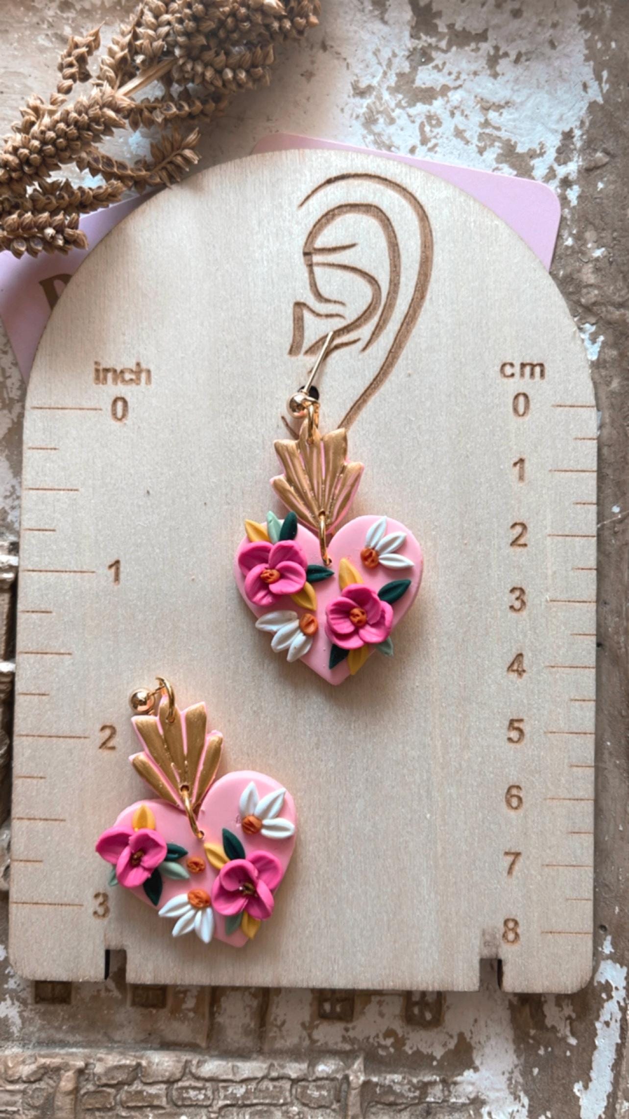 Handmade Polymer Clay Jewelry| Hypoallergenic | Nickel Free| Sacred ...
