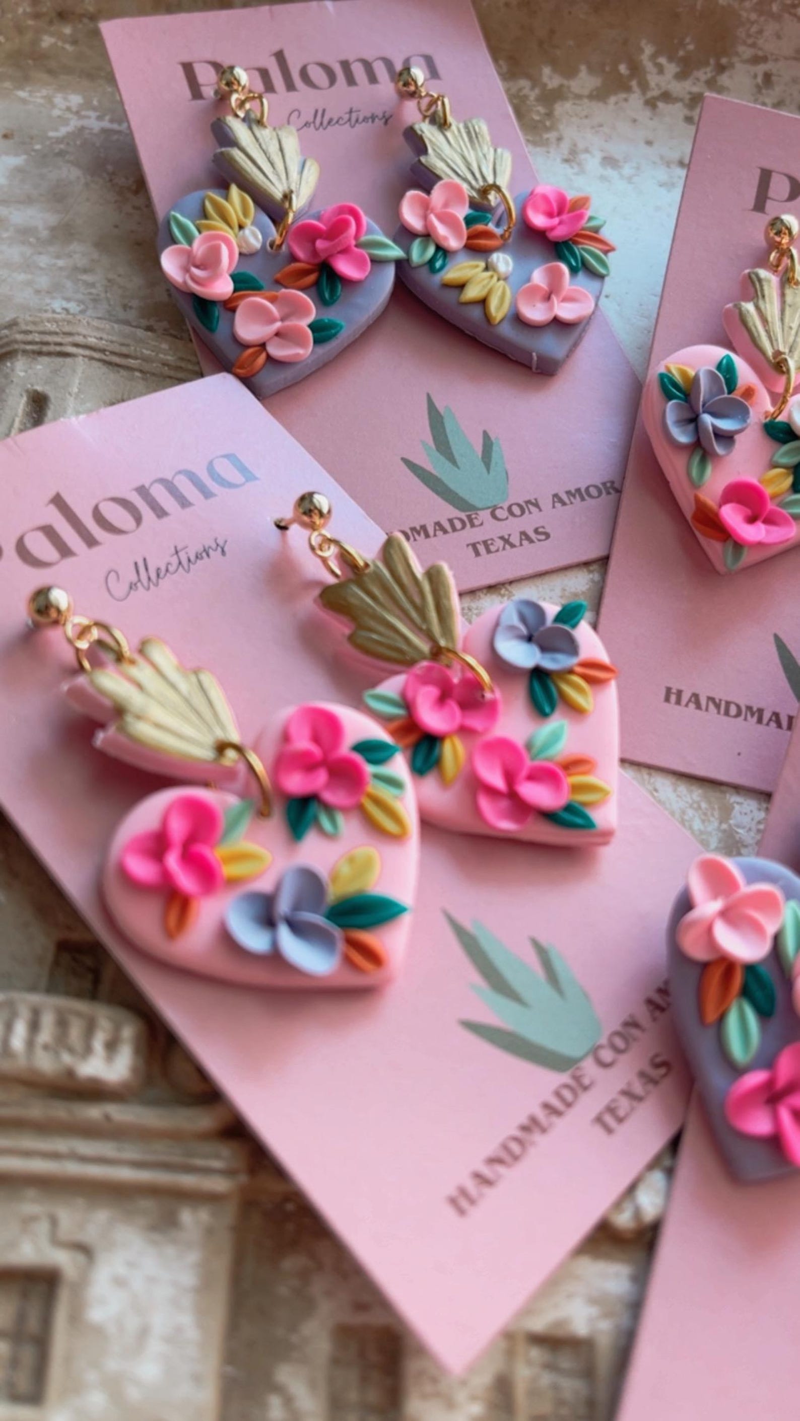 Handmade Polymer Clay Jewelry| Hypoallergenic | Nickel Free| Sacred ...