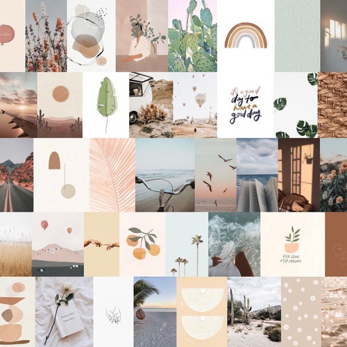 Boho Collage Kit | Etsy