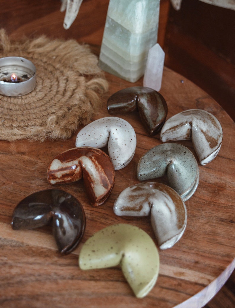 Handmade Ceramic Custom Fortune Cookies Bug Ceramics - Etsy