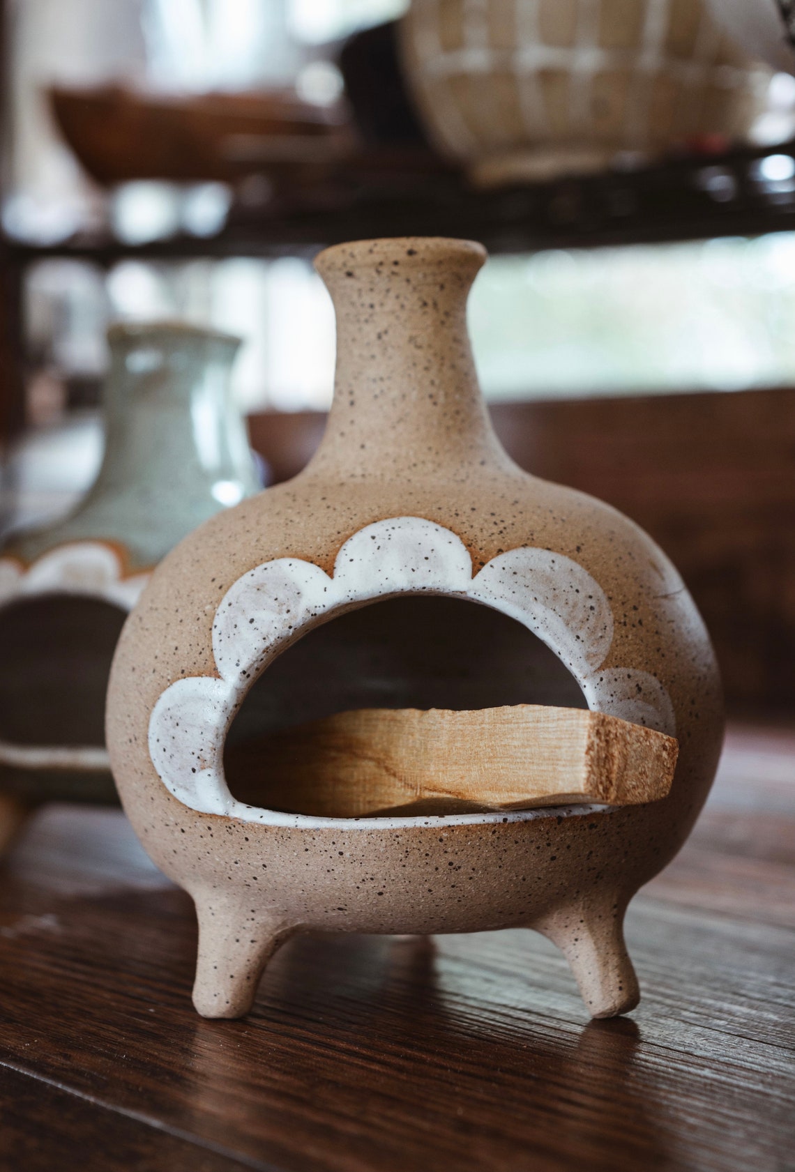 Preorder Custom Handmade Ceramic Miniature Chimenea Incense - Etsy