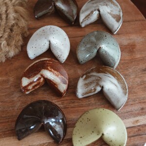 Handmade Ceramic Custom Fortune Cookies | Bug Ceramics - Etsy
