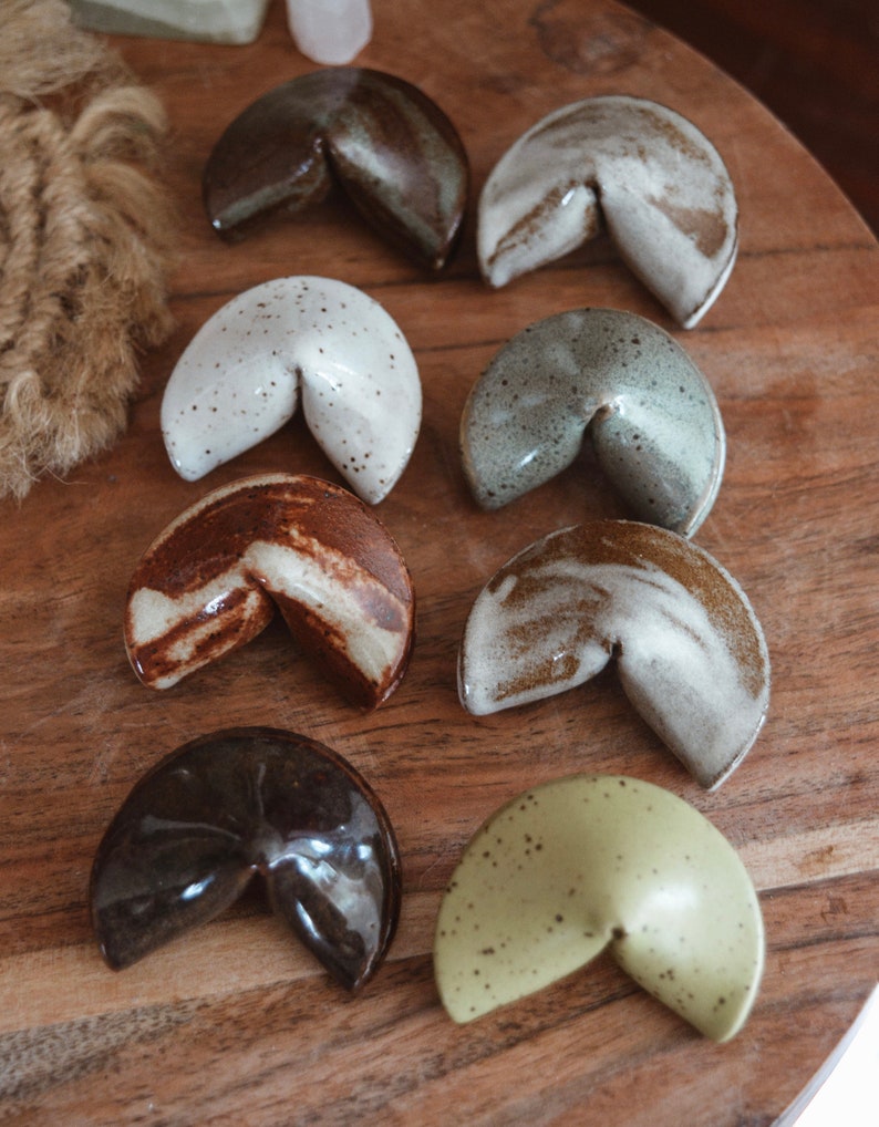 Handmade Ceramic Custom Fortune Cookies Bug Ceramics - Etsy
