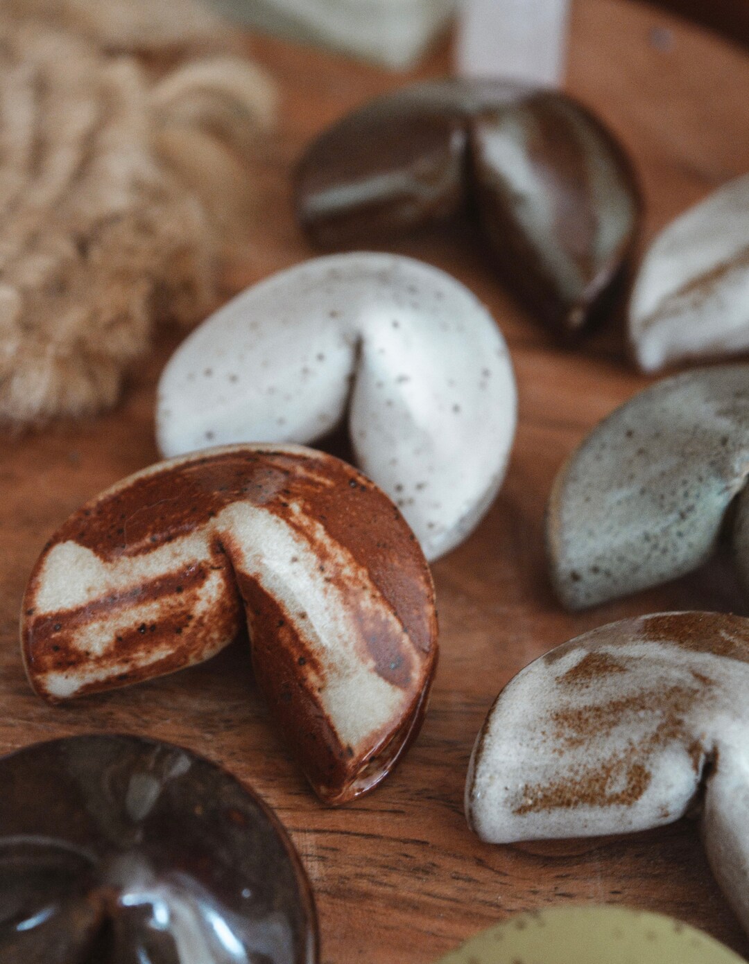 Handmade Ceramic Custom Fortune Cookies | Bug Ceramics - Etsy