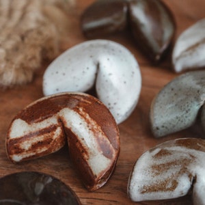 Handmade Ceramic Custom Fortune Cookies | Bug Ceramics - Etsy