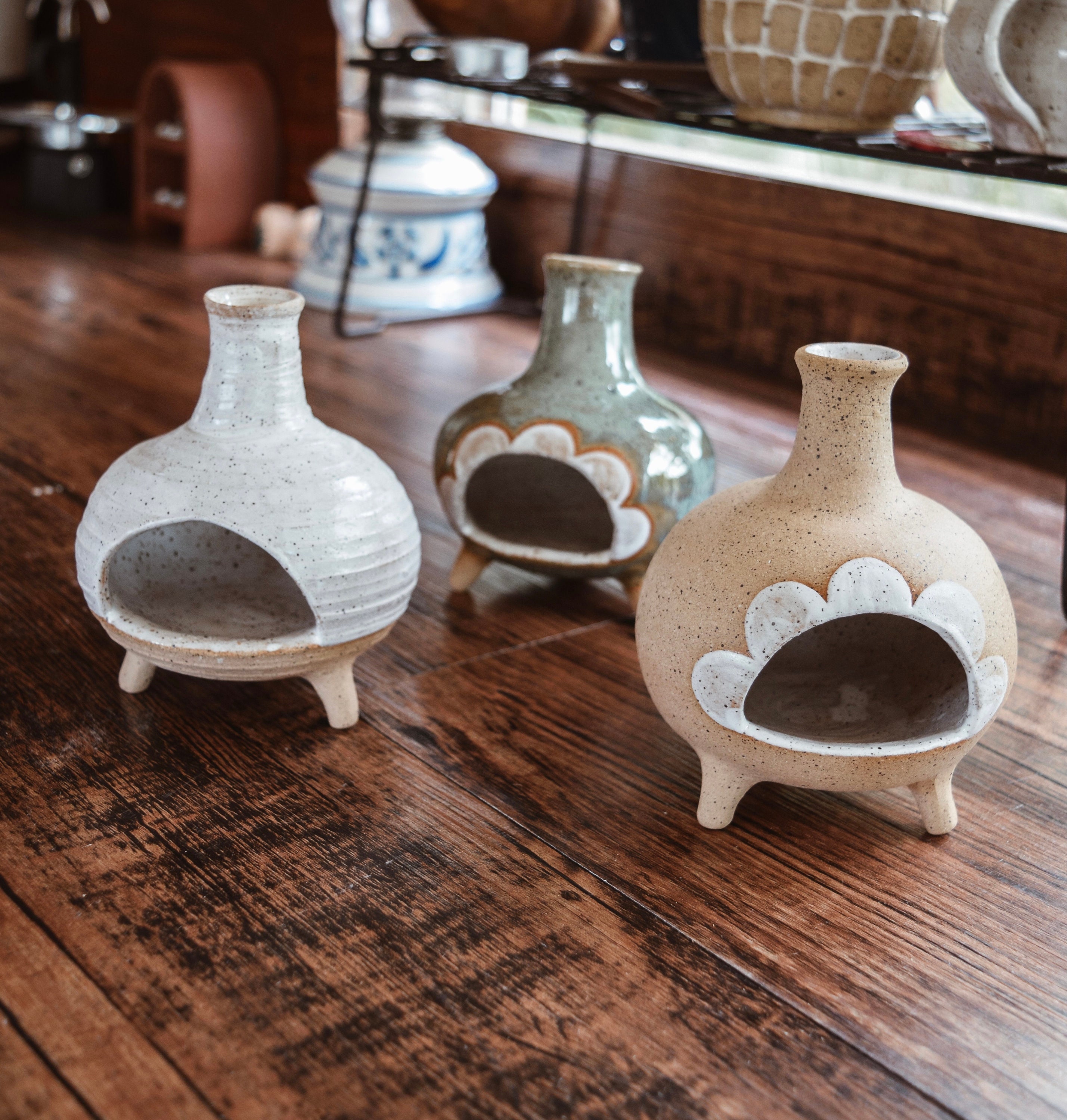 Preorder Custom Handmade Ceramic Miniature Chimenea Incense - Etsy